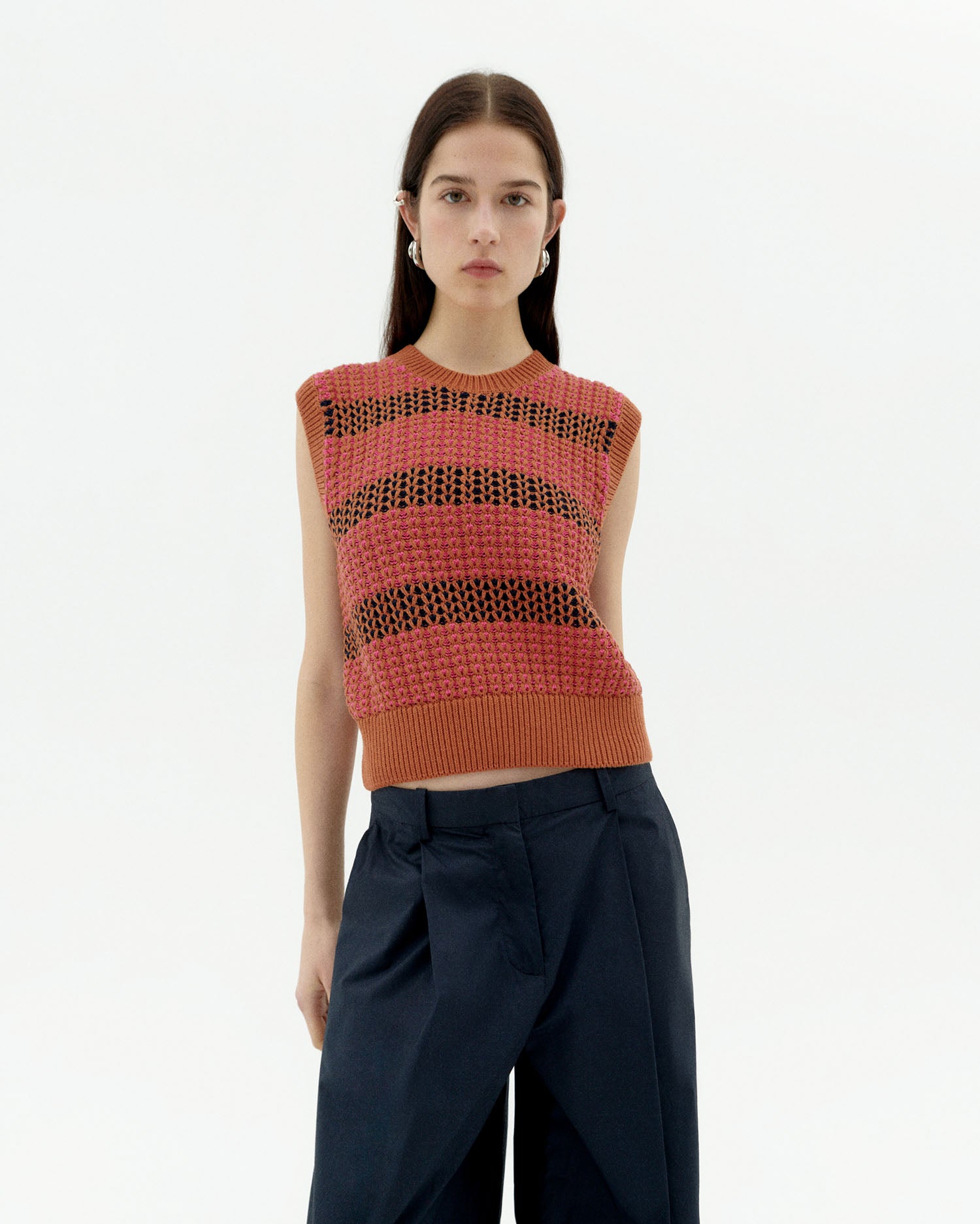 Chaleco Multicolor Aria Sostenible Mujer | Thinking Mu – Thinking MU