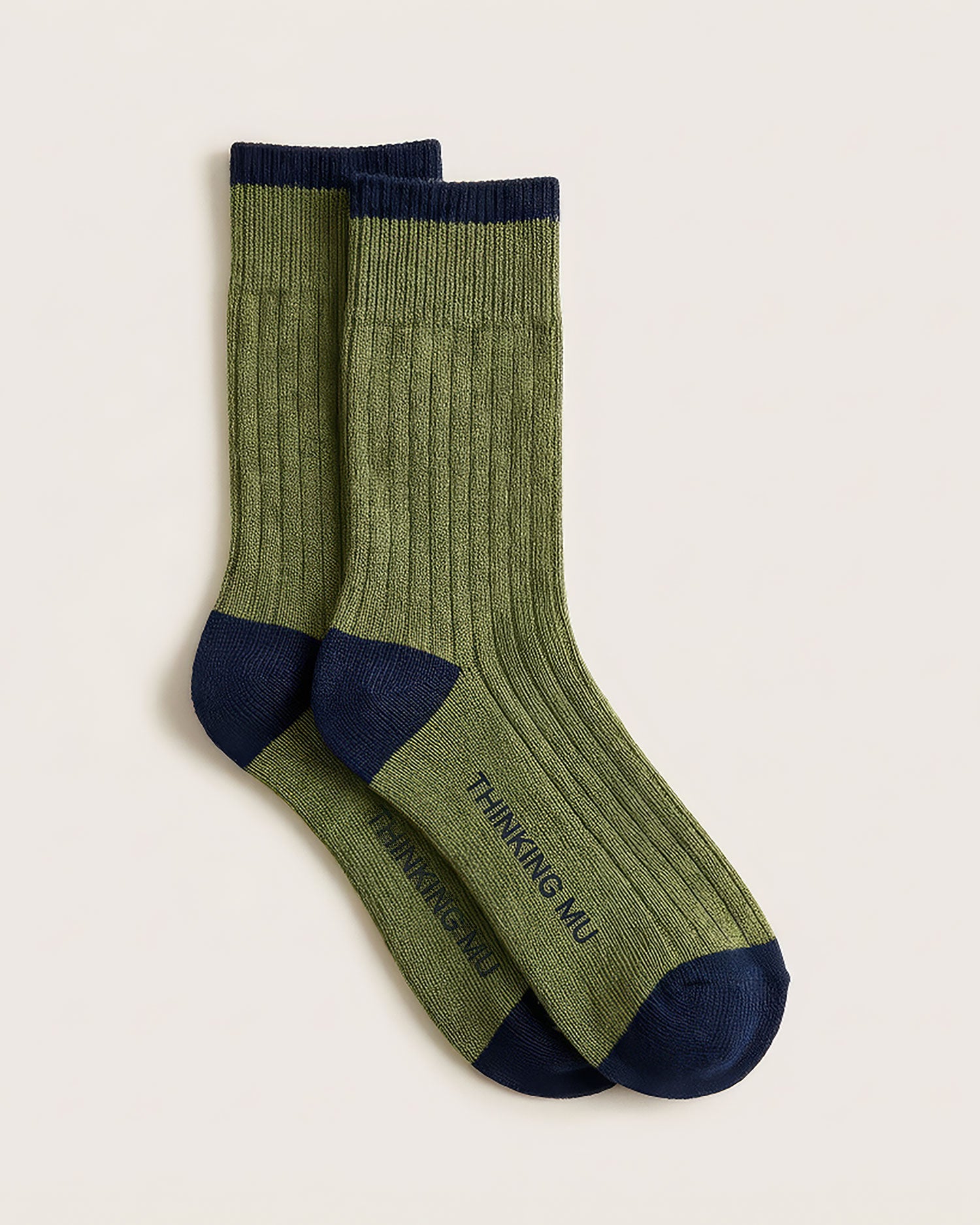 Calcetines Sostenibles Verdes Axel | Thinking Mu